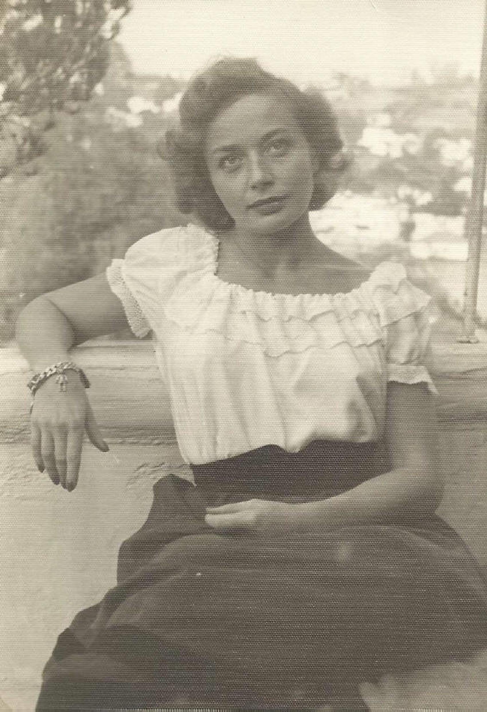 MARIA PALMER Original Vintage SNAPSHOT SCARCE Photo ONE OF A KIND 1950 ...